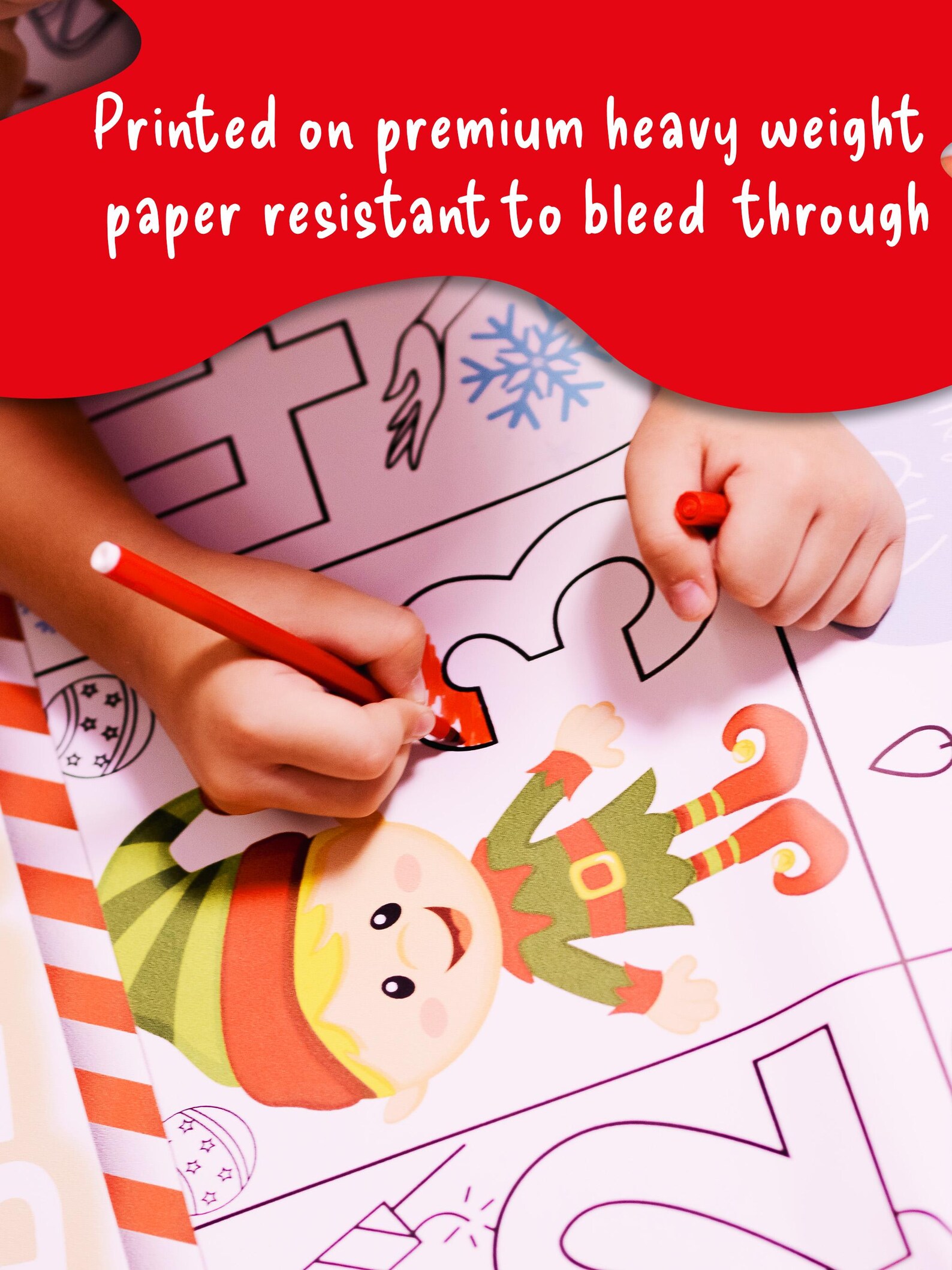 Christmas Coloring Pages, Giant Coloring Christmas Advent Calendar for ...