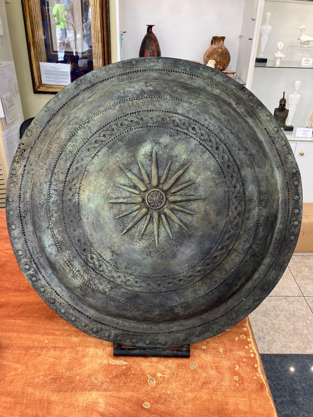 Shield Bronze With Macedonian Star the Dynasty Symbol of Philip of ...