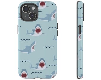 Kawaii Shark Magsafe Phone Case, Soft Grunge iPhone Case, E-girl ...