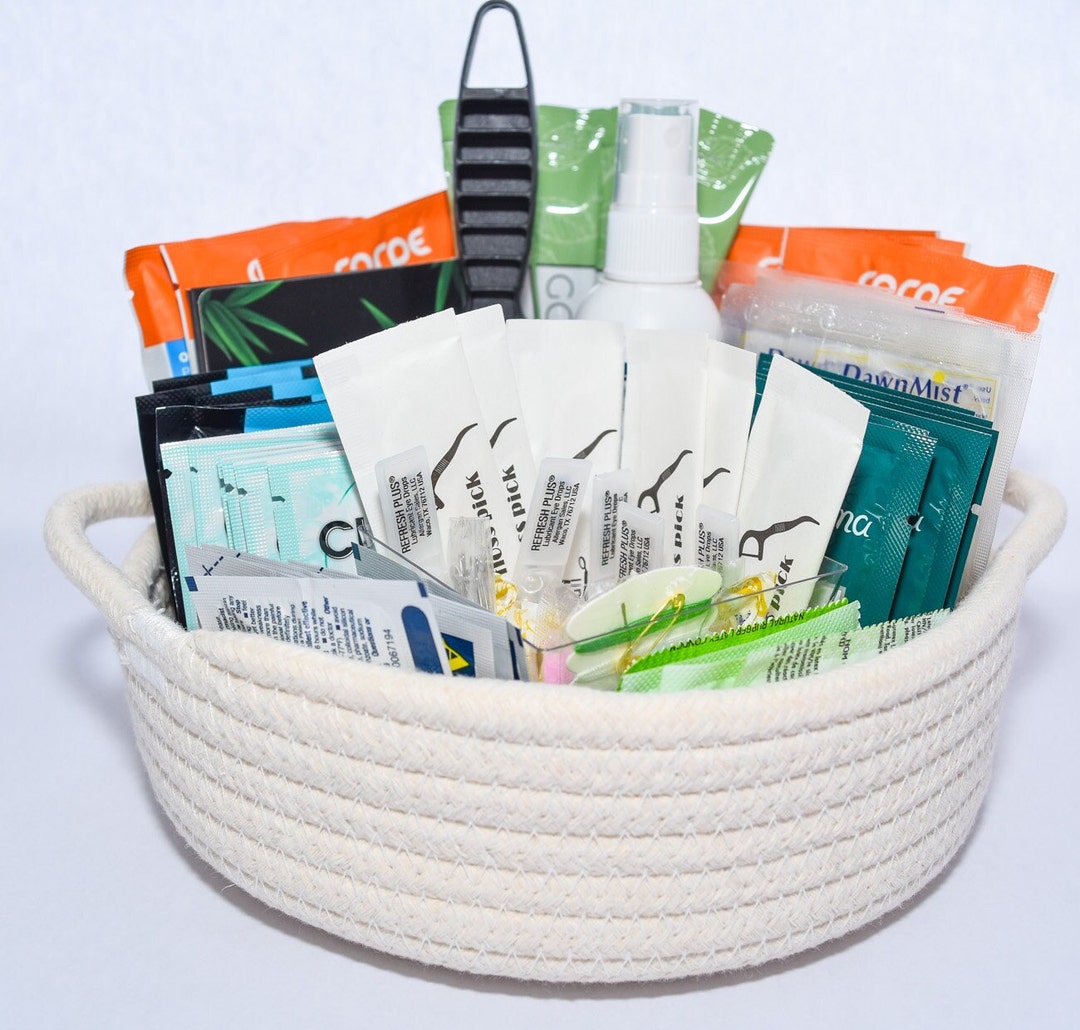 Medium Men's Event/wedding Bathroom Basket Essential - Etsy