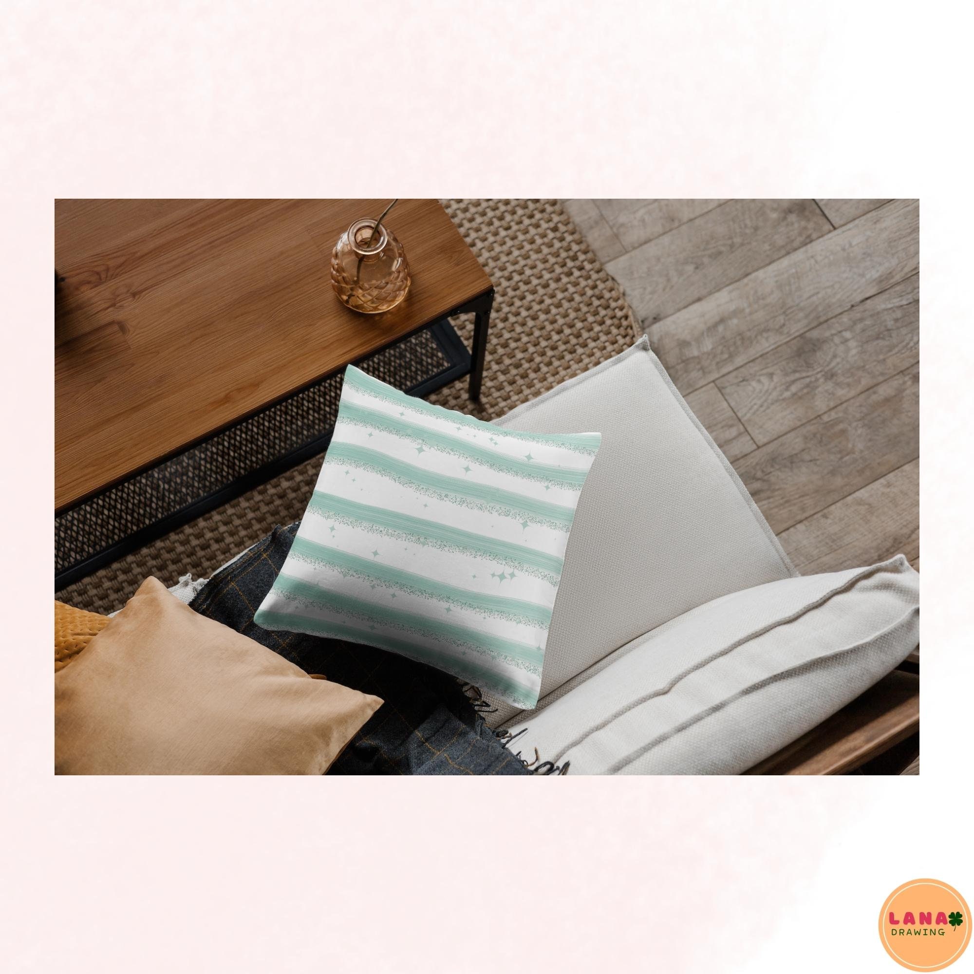 Doodle Digital Papers, Star Patterns, Pastel Brush Stroke Paper, Line ...