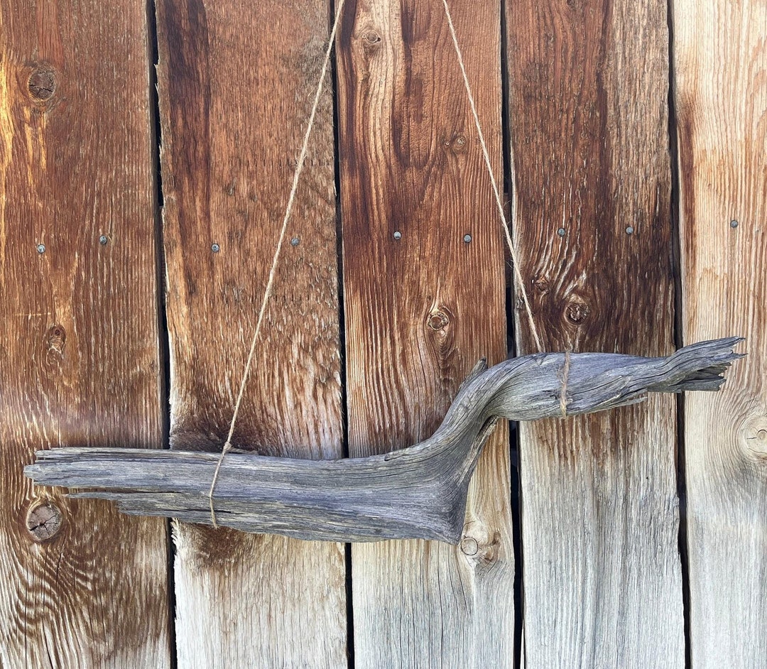 Twisted Wood Hanging Branch, Tree Branch Decor, Juniper Deadwood, Wood ...