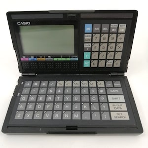 Casio Databank Touch Pocket Size Retro Databank Mini Pc 1989’s Model ...