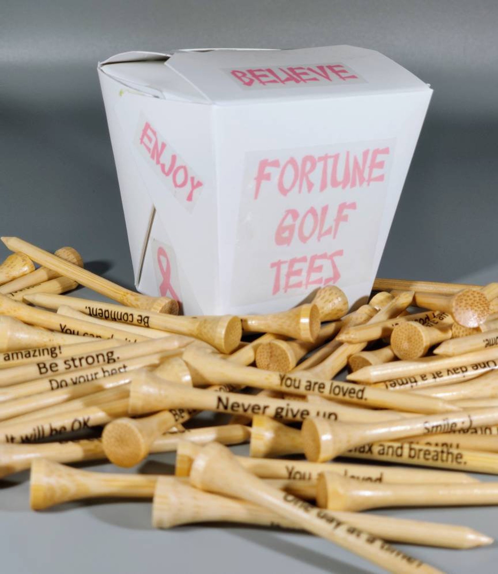 Fortune Golf Tees - Pink Edition - Etsy