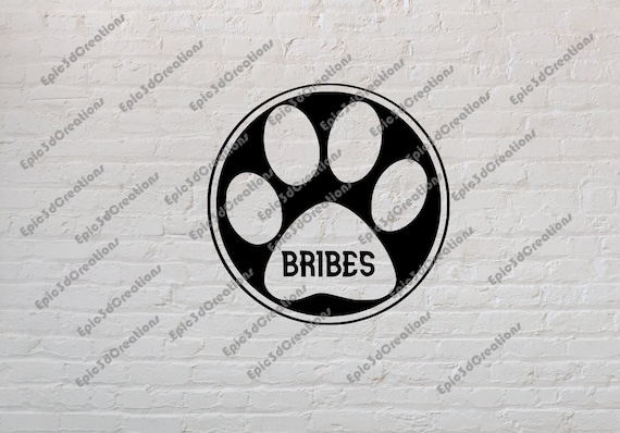 Dog Treat Jar Bribes SVG | Etsy
