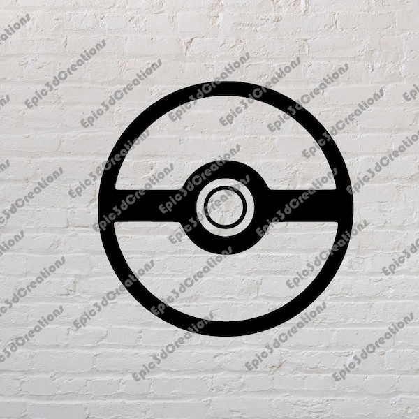 Pokeball Svg - Etsy