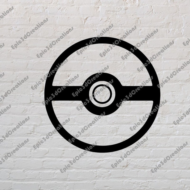 Pokeball Svg - Etsy