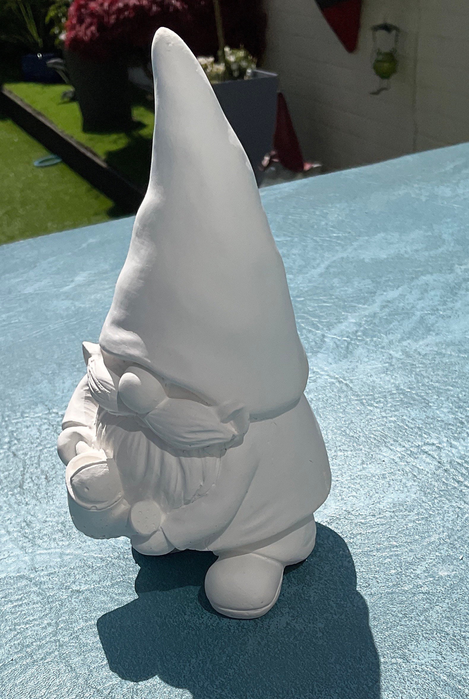 Personalised Design Garden Gnome Custom Colour Gnome - Etsy UK