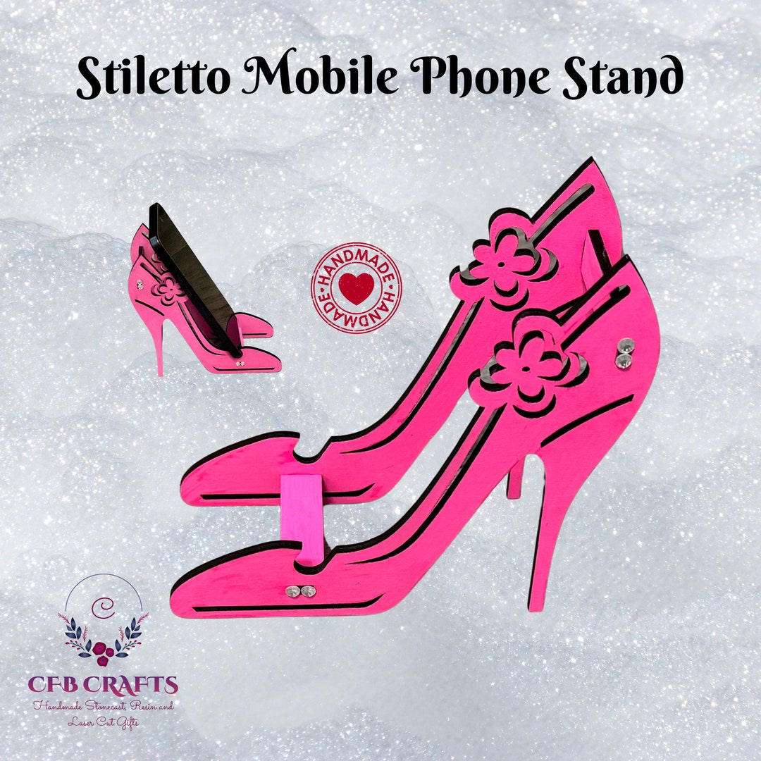 Unique Mobile Phone Stand, Stylish Stiletto Shoe Mobile Phone Stand ...