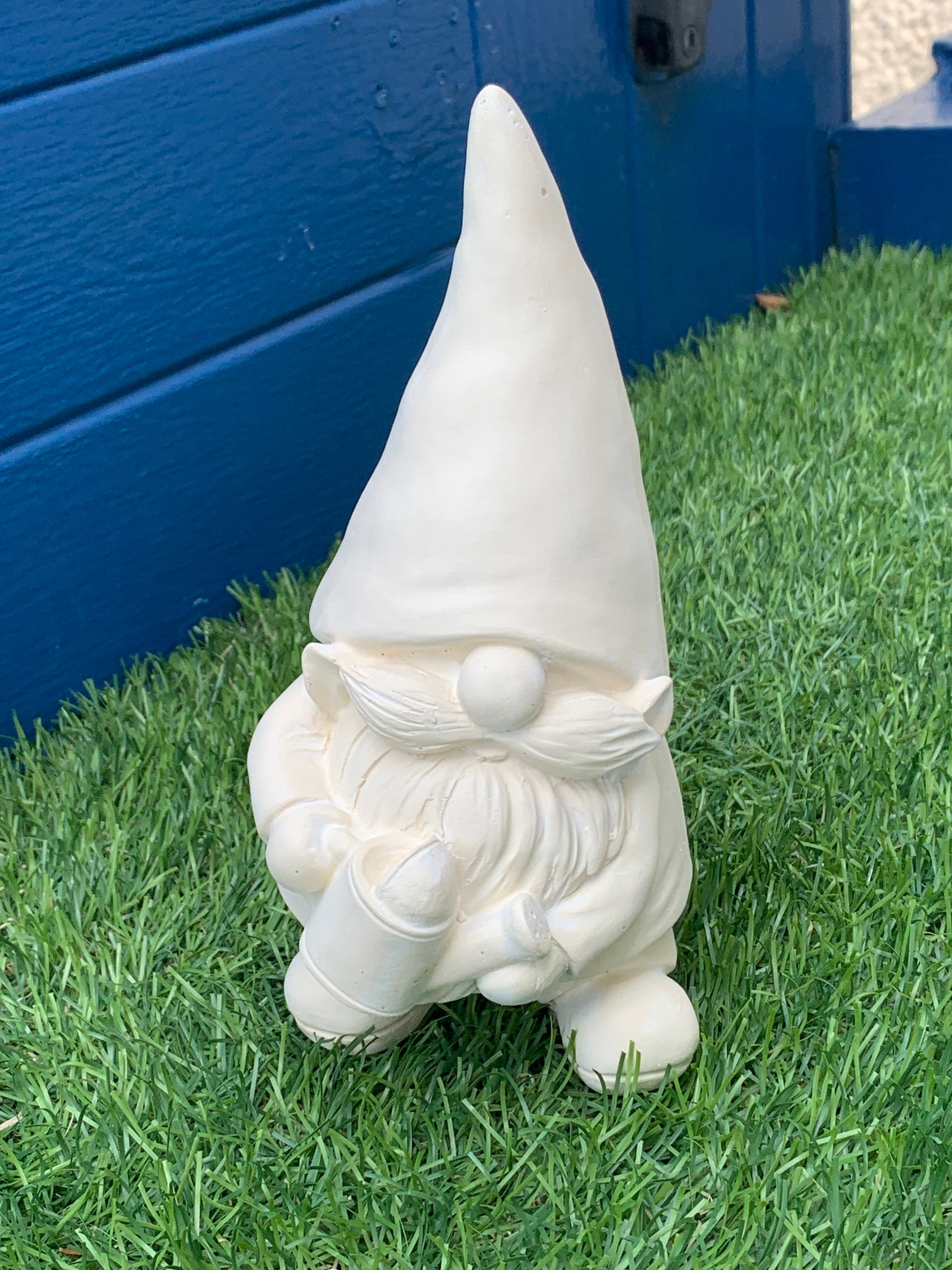 Personalised Design Garden Gnome Custom Colour Gnome - Etsy UK