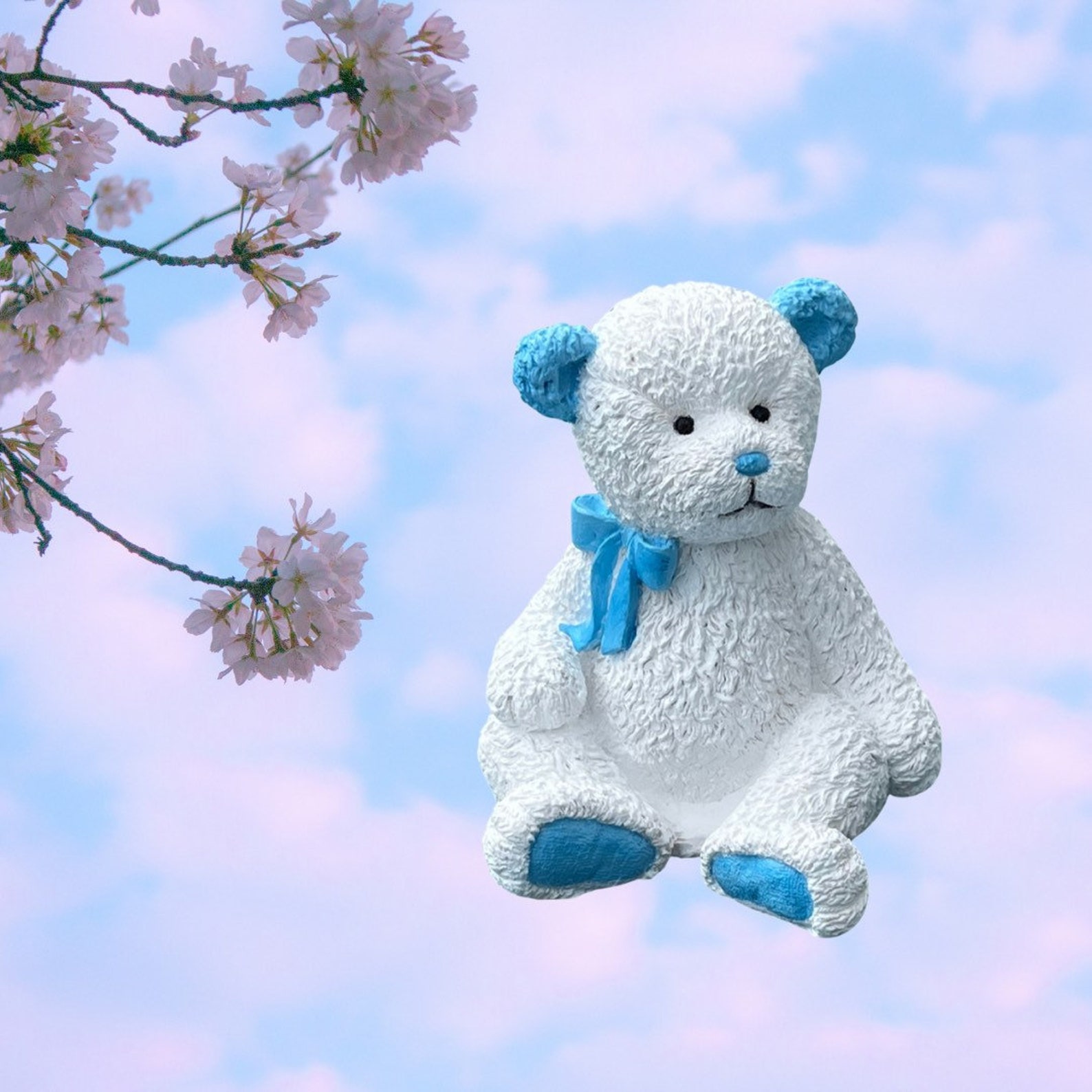 Memorial Graveside Stone Teddy Bears for Children Babies Born - Etsy