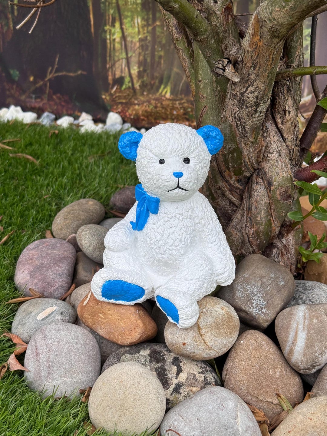 Memorial Graveside Stone Teddy Bears for Children Babies Born Sleeping ...
