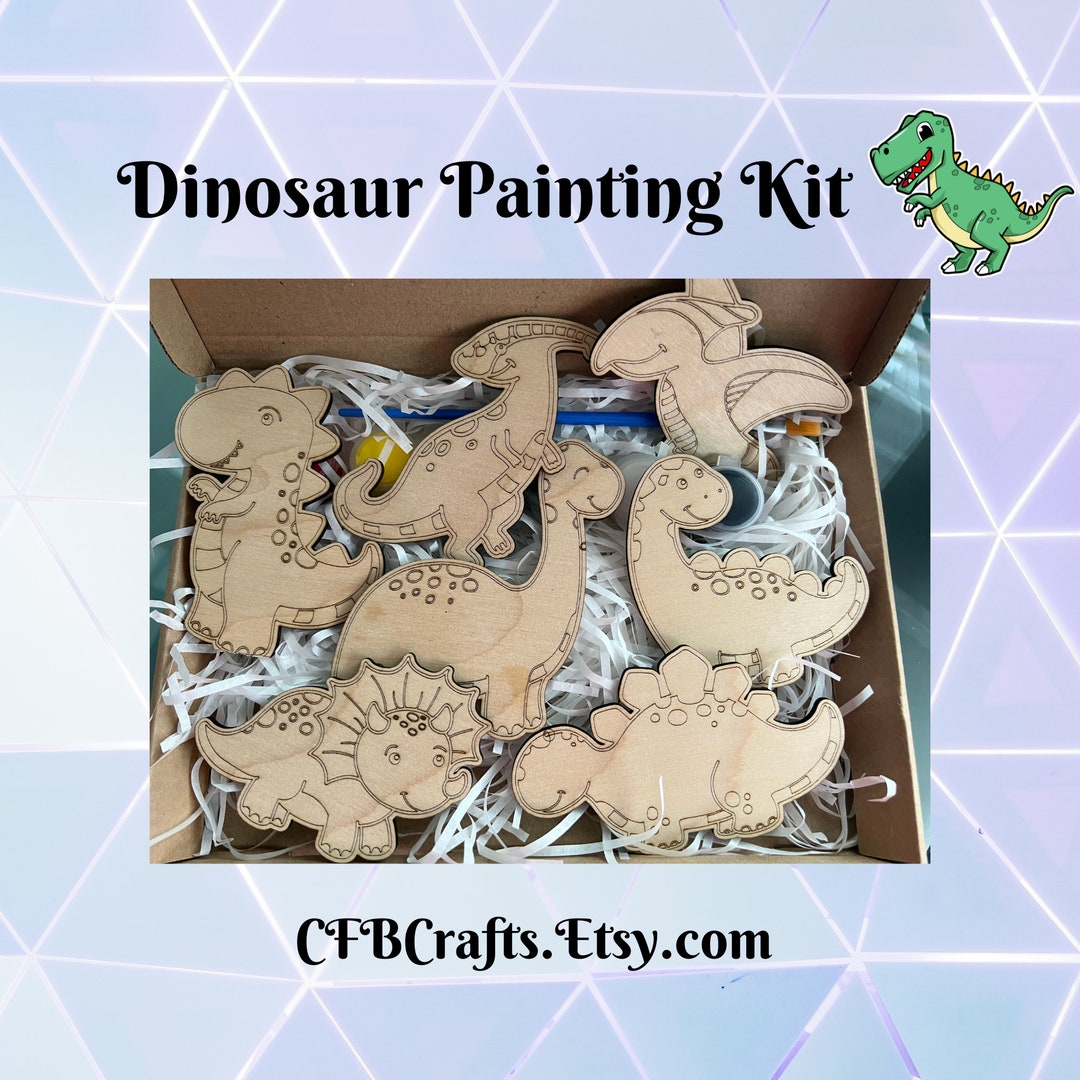 Dinosaur Painting Kit for Children Dinosaur Gift Birthday Gift for ...