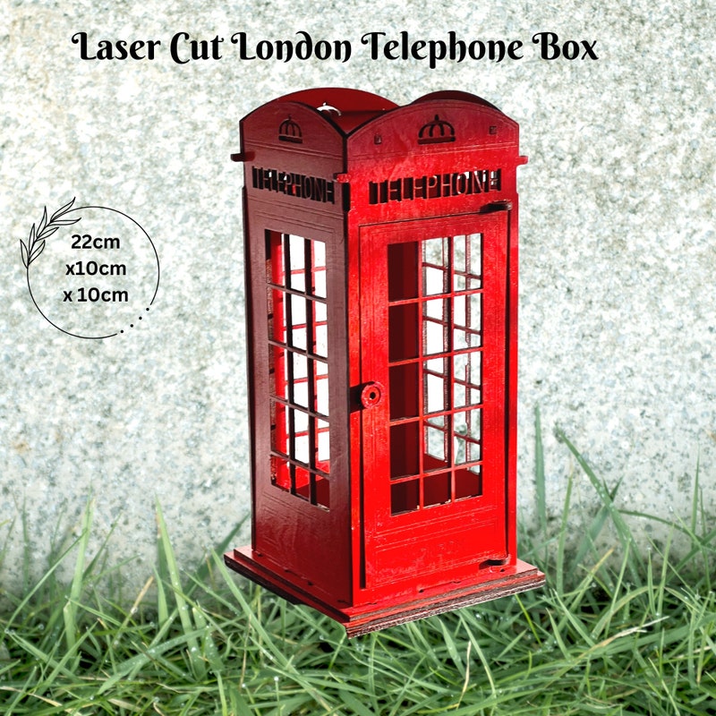 Red Telephone Box - Etsy