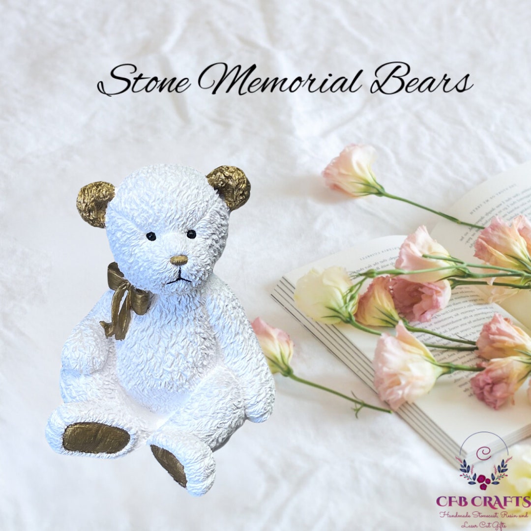 Child Memorial Stone Teddy Bears, Graveside Child Memorial, Babies Born ...