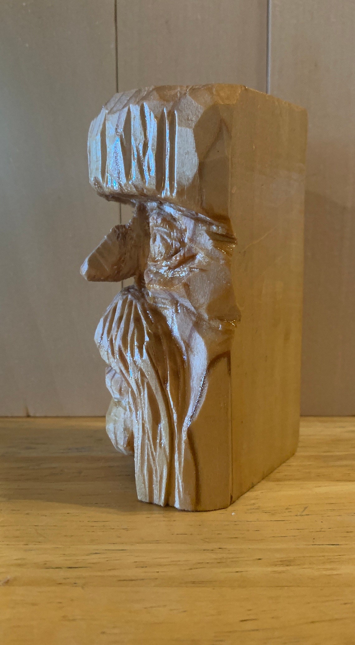 Hand Carved Gnome Figurehead - Etsy