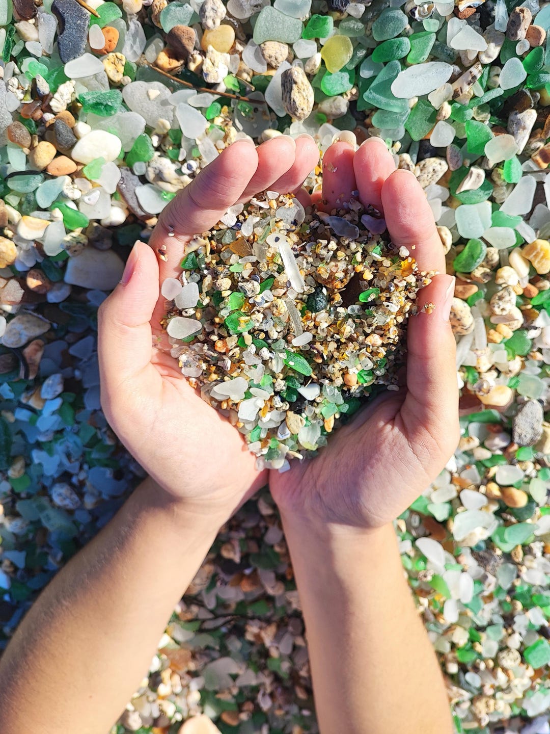Cristal Beach Sand Vial | Playa De Los Cristales | Sand Vial | Glass ...