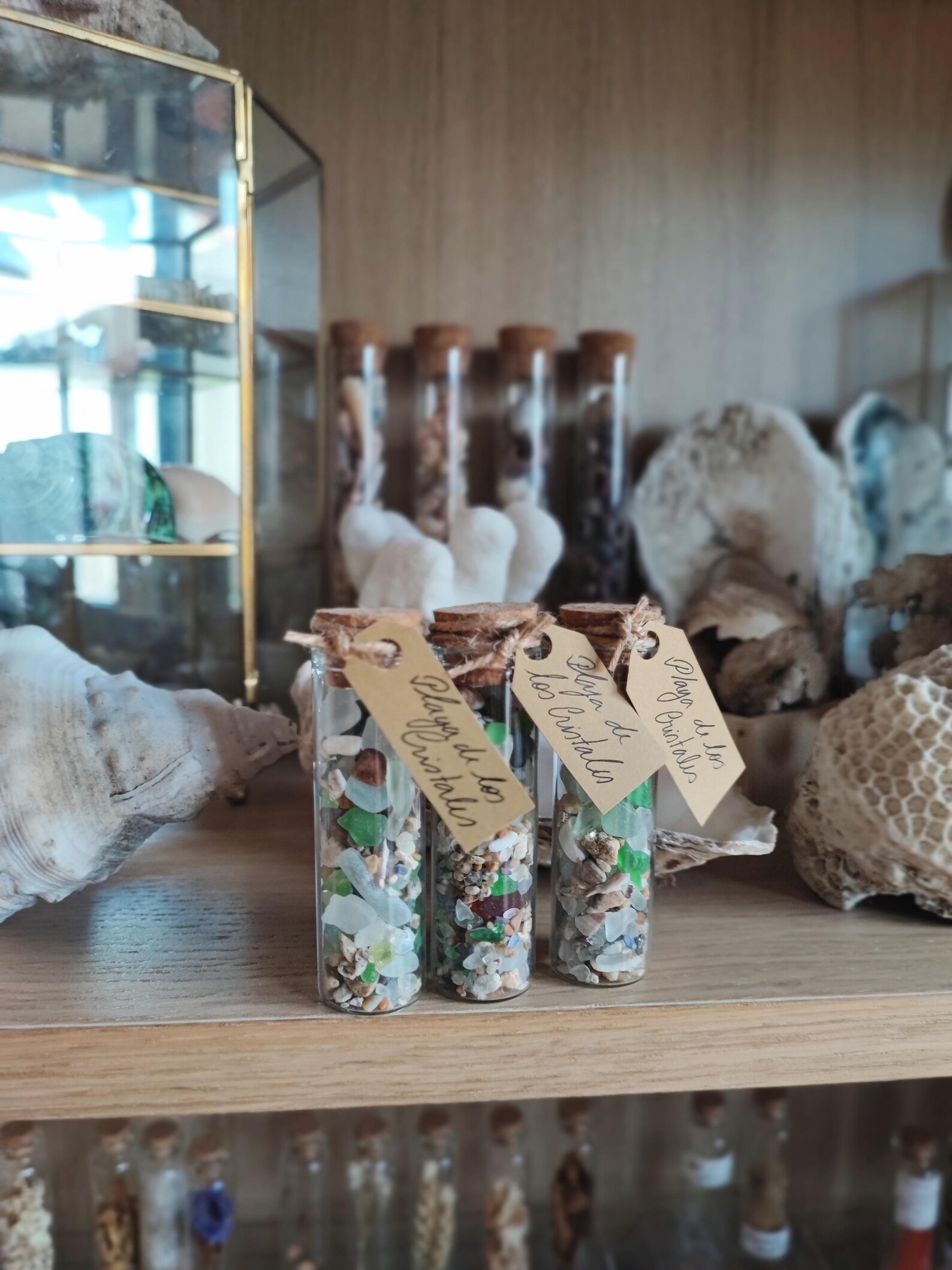 Cristal Beach Sand Vial | Playa De Los Cristales | Sand Vial | Glass ...