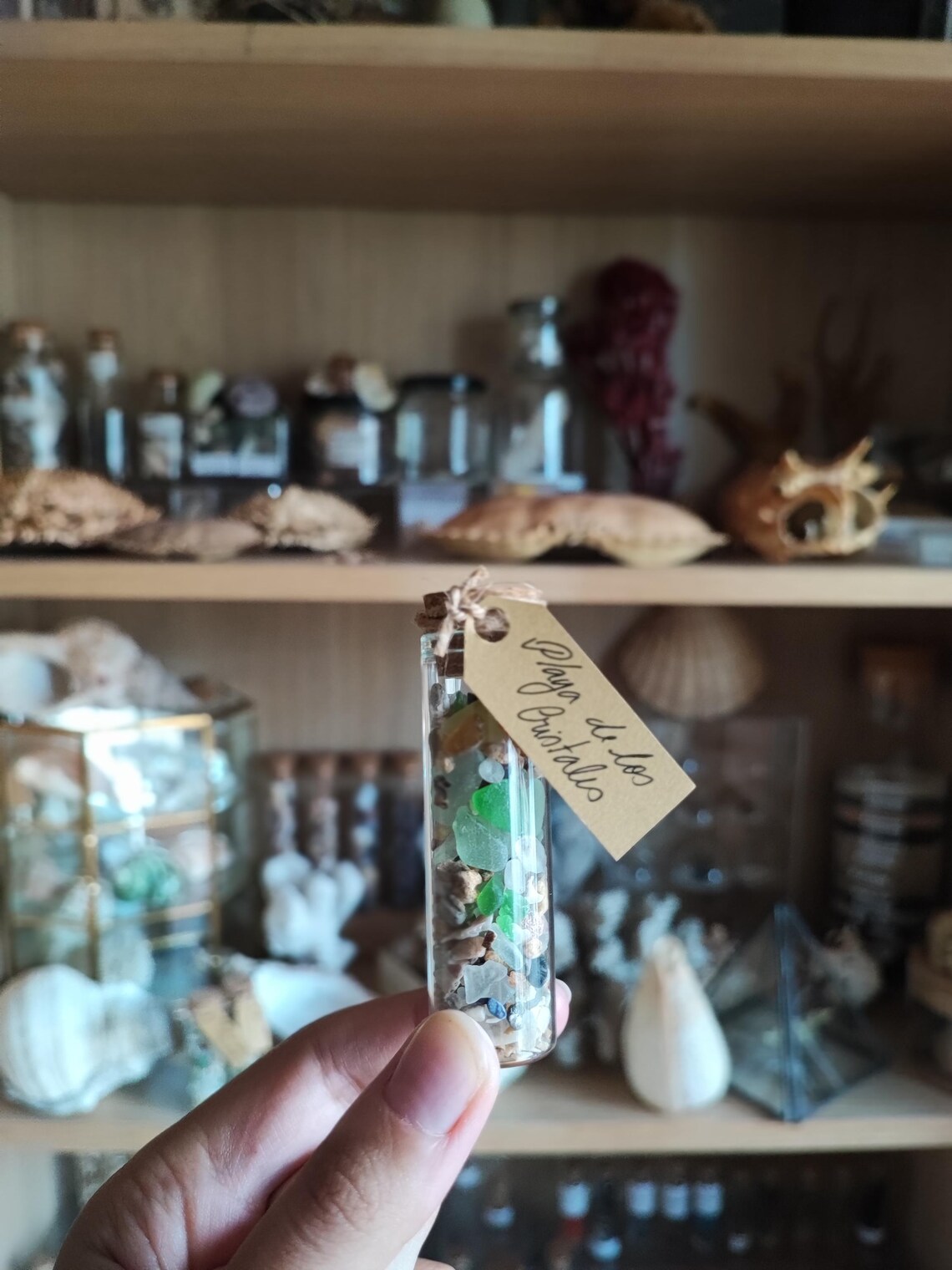 Cristal Beach Sand Vial | Playa De Los Cristales | Sand Vial | Glass ...