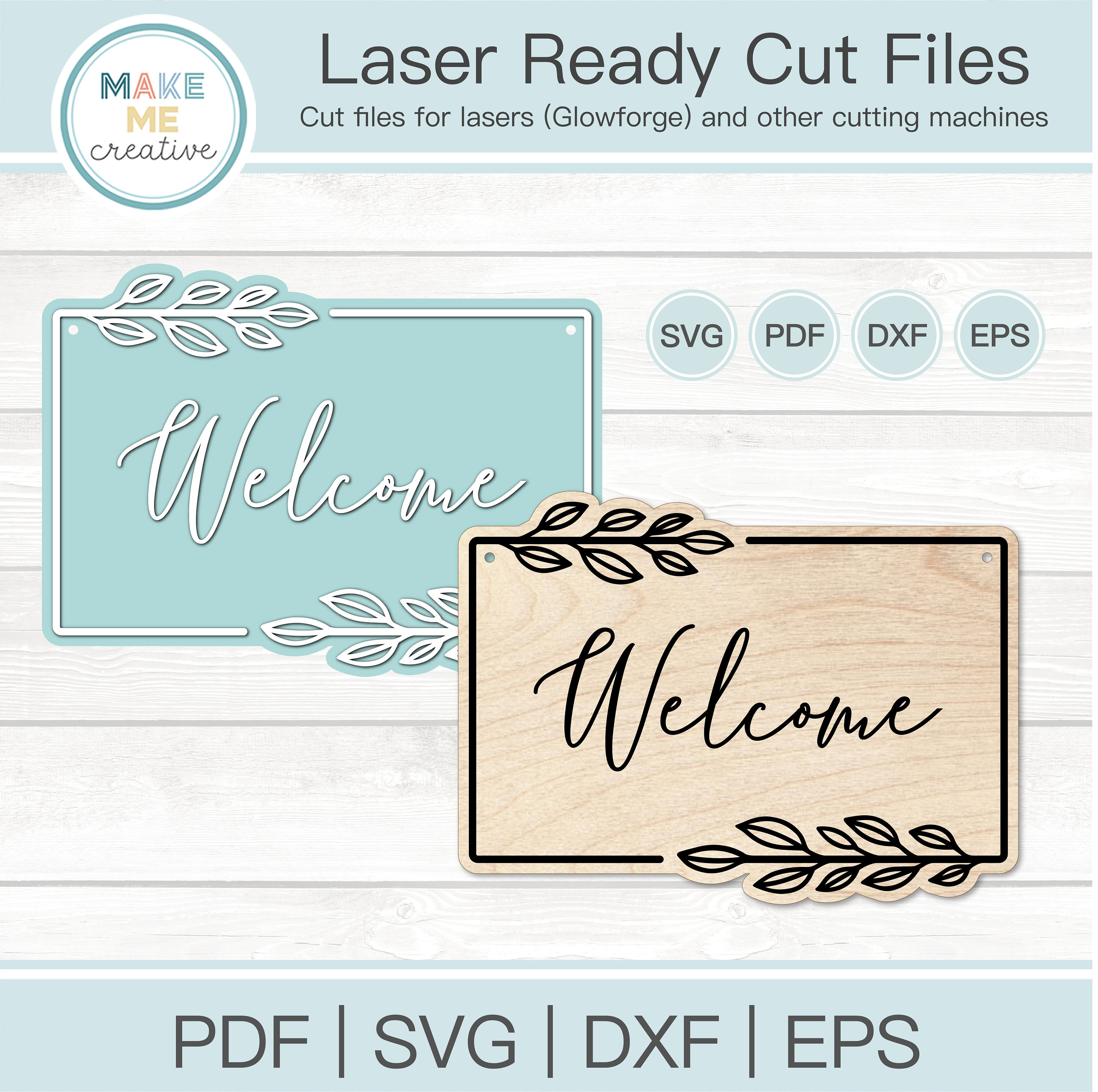 SVG Home Decor Sign Svg Welcome Door Hanger SVG Hanging - Etsy Canada