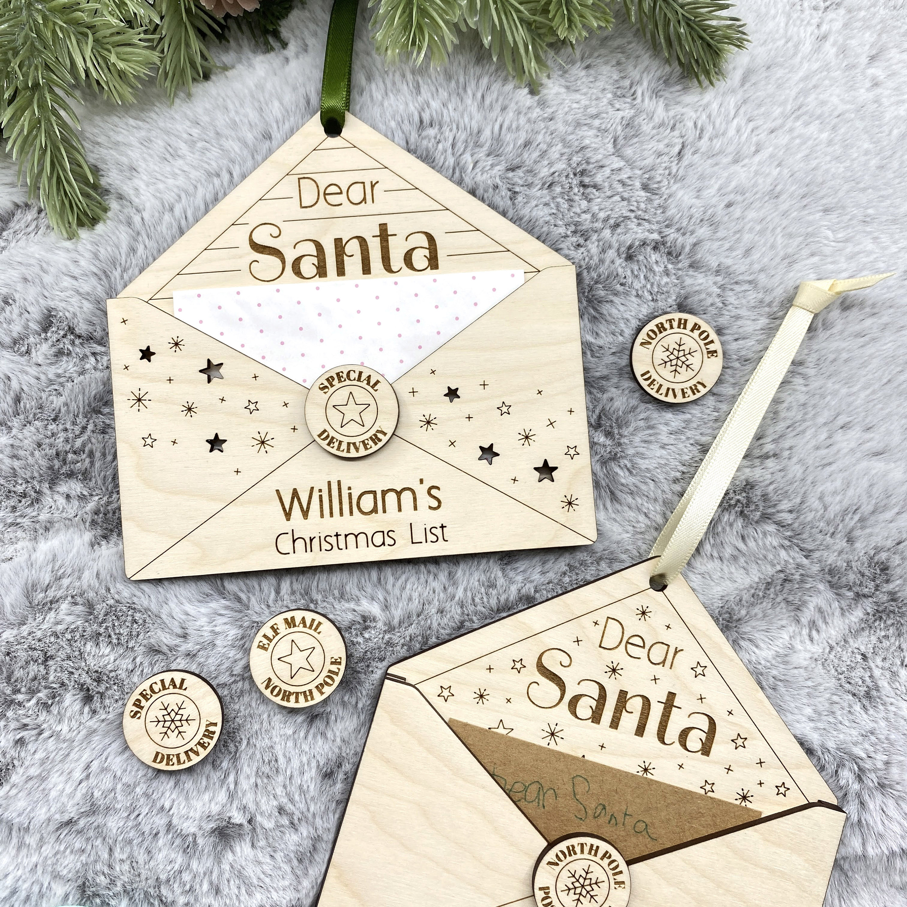 SVG Christmas Bundle, Santa Letter SVG, Christmas Glowforge Laser Files ...