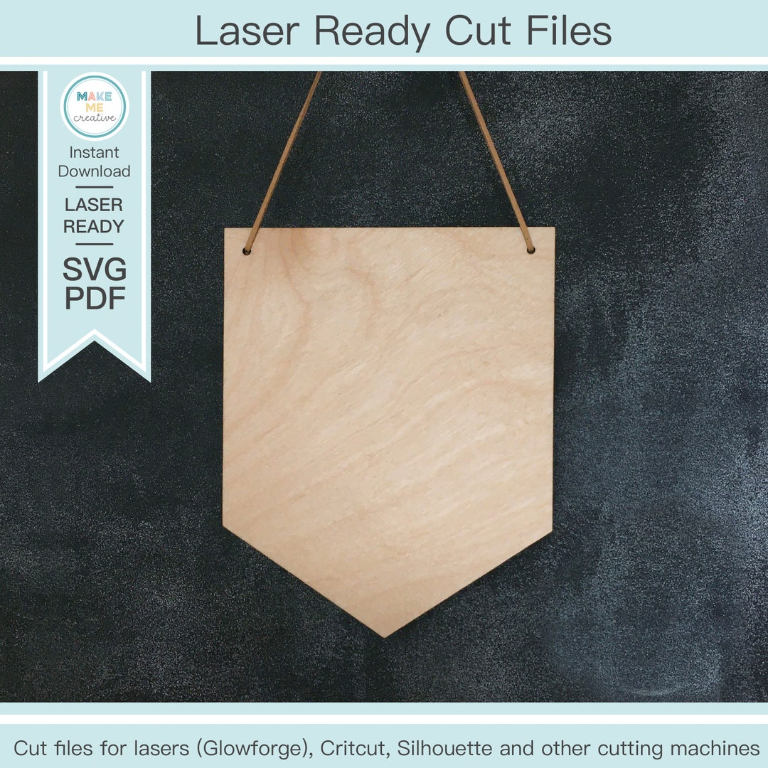 SVG, Hanging Sign Svg, Blank Door Hanger SVG, Glowforge Pattern SVG ...