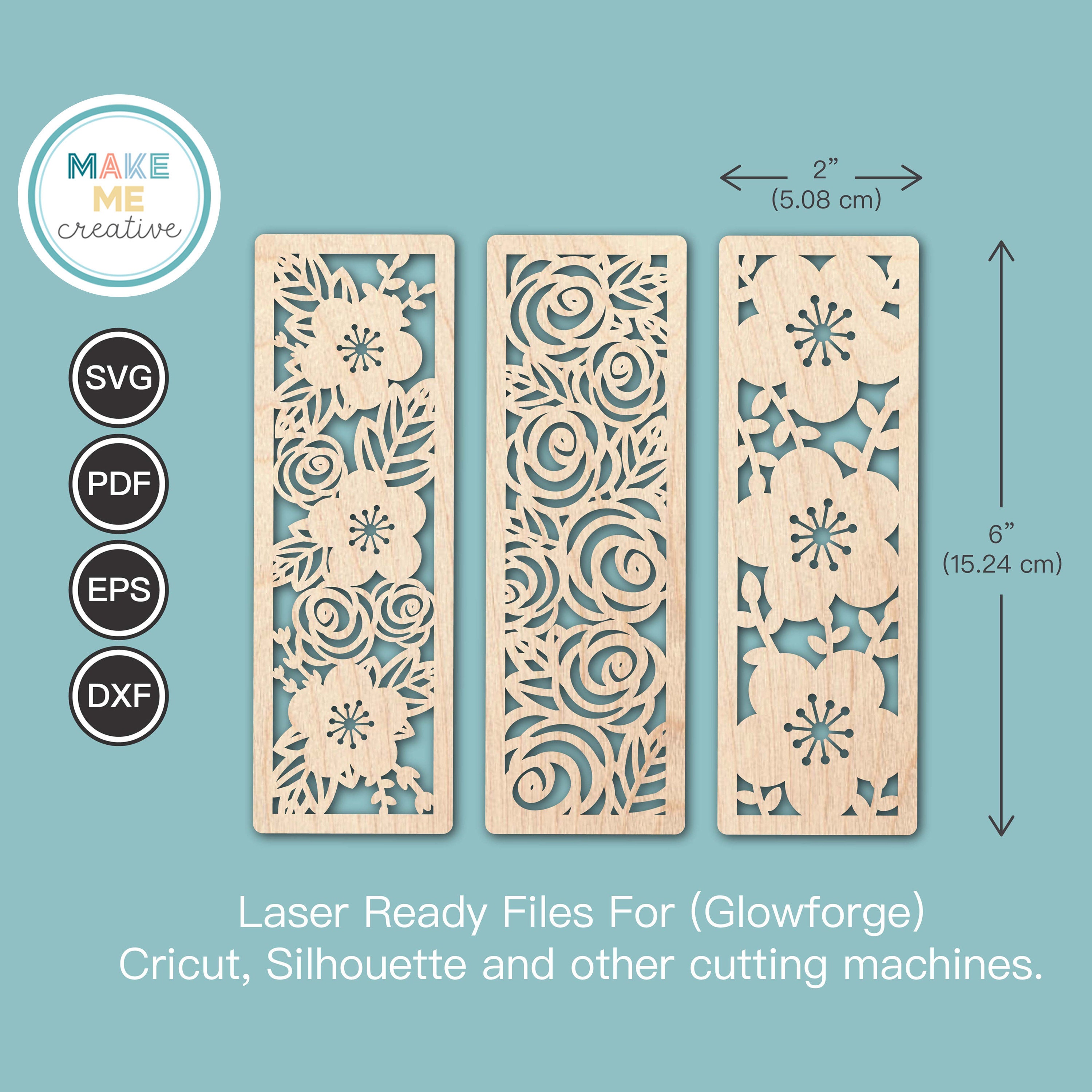 SVG Bookmark Laser Cut Files Svg Files for Cricut Svg - Etsy