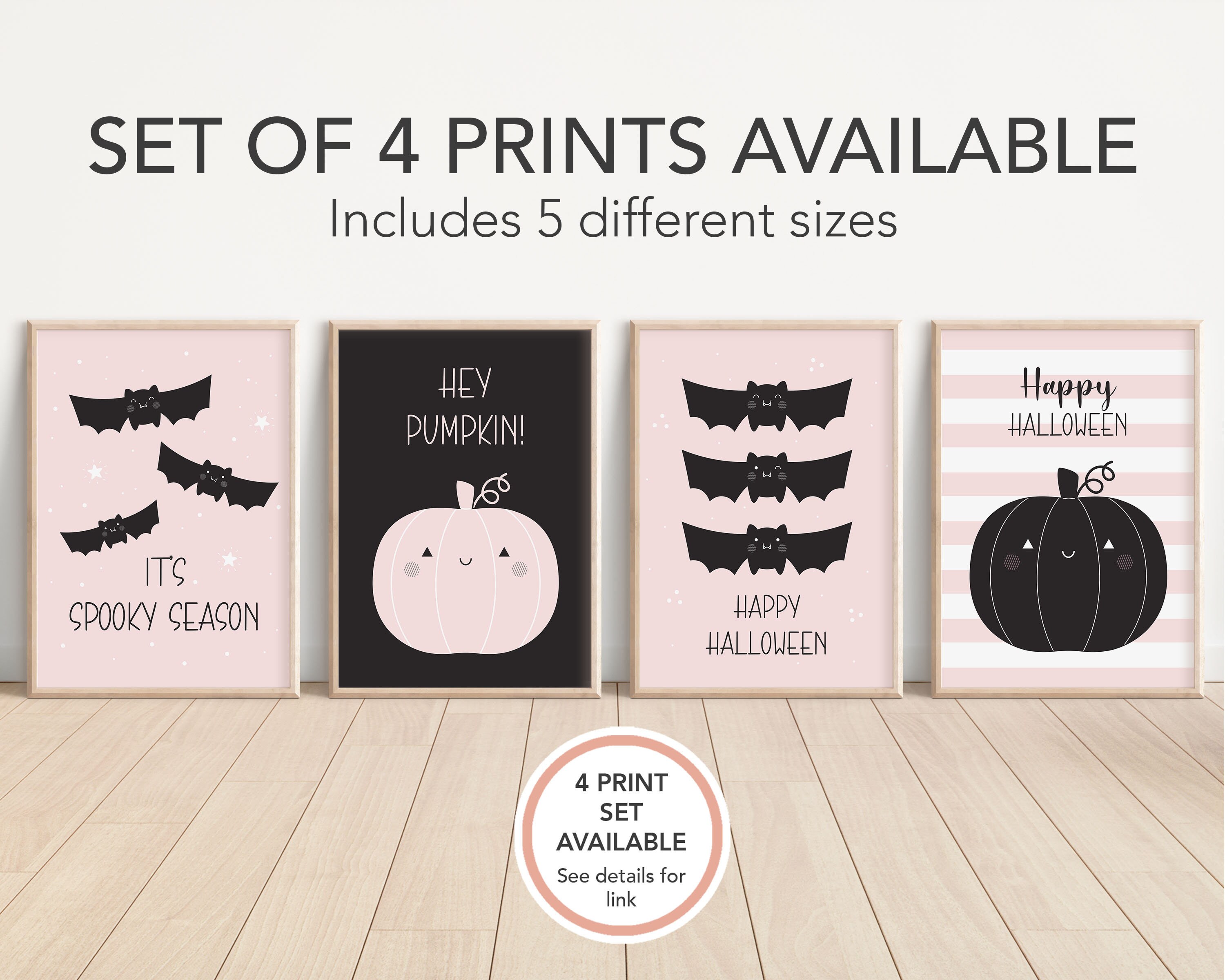 Pumpkin Digital Art Cute Halloween Wall Art Happy Halloween - Etsy