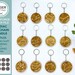 Star Sign SVG Bundle, Zodiac Star Sign Charm SVG Keychain Set ...