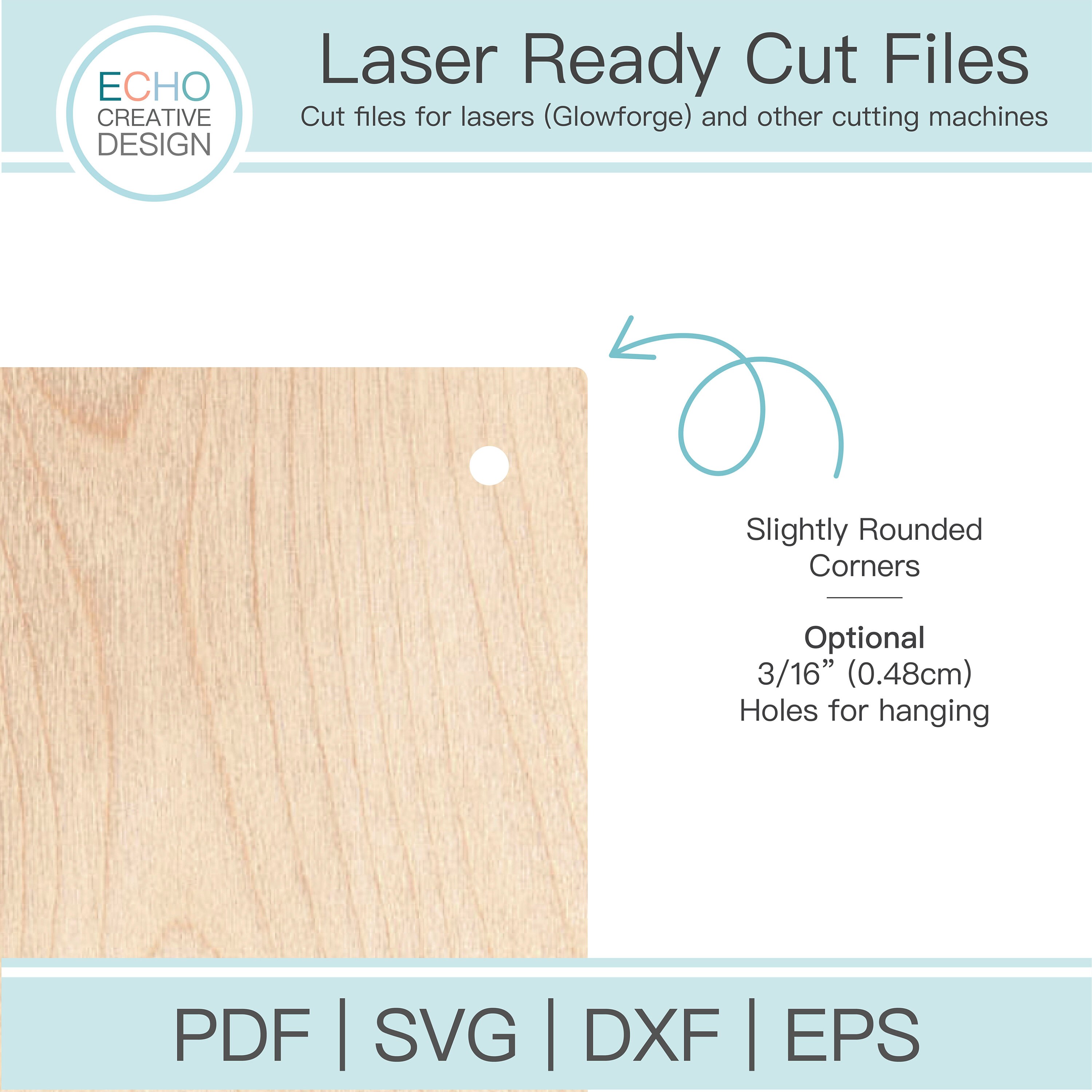 SVG Square Sign SVG Bundle Blank Square Door Hanger SVG | Etsy Canada