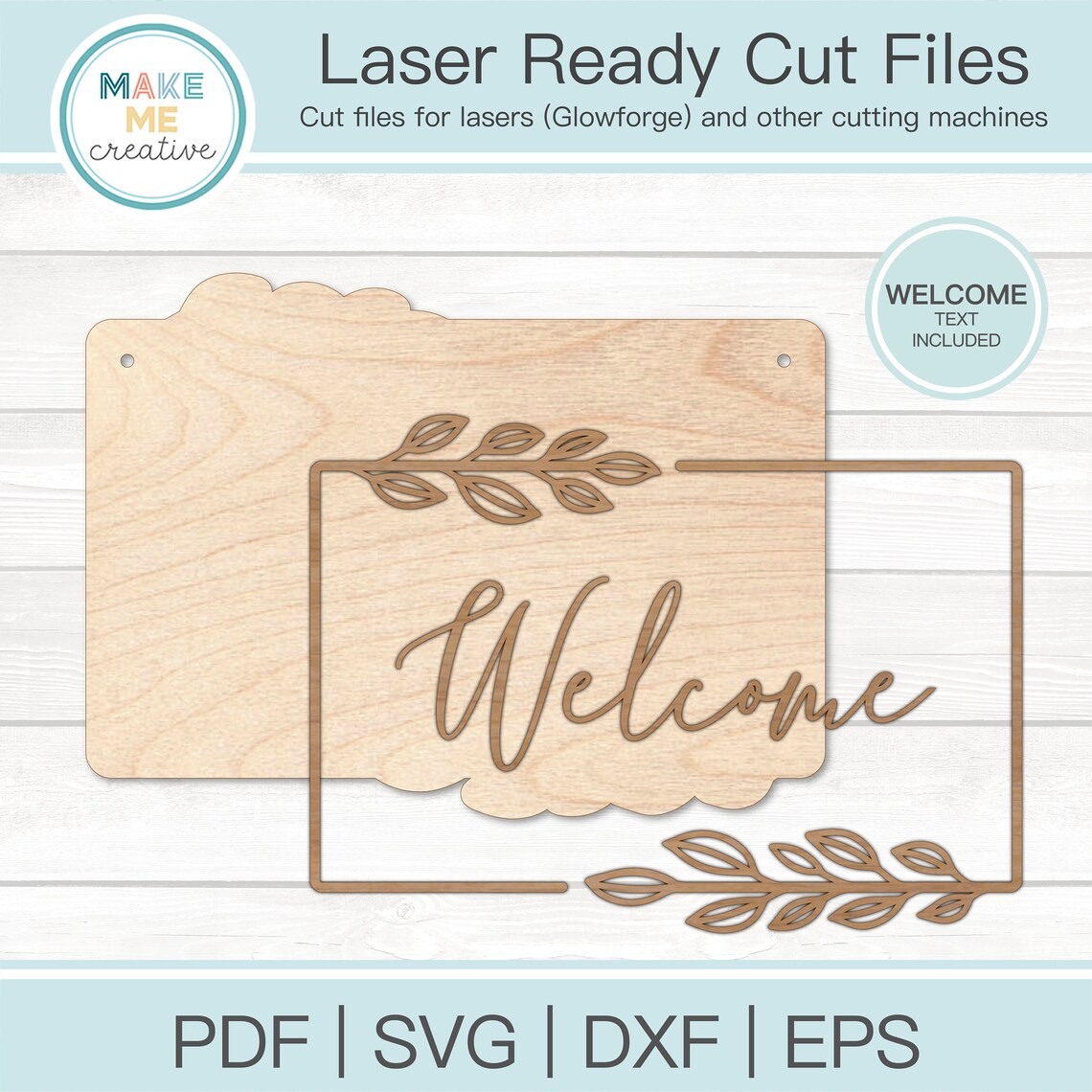 SVG, Home Decor Sign Svg, Welcome Door Hanger SVG, Hanging Sign Backer ...