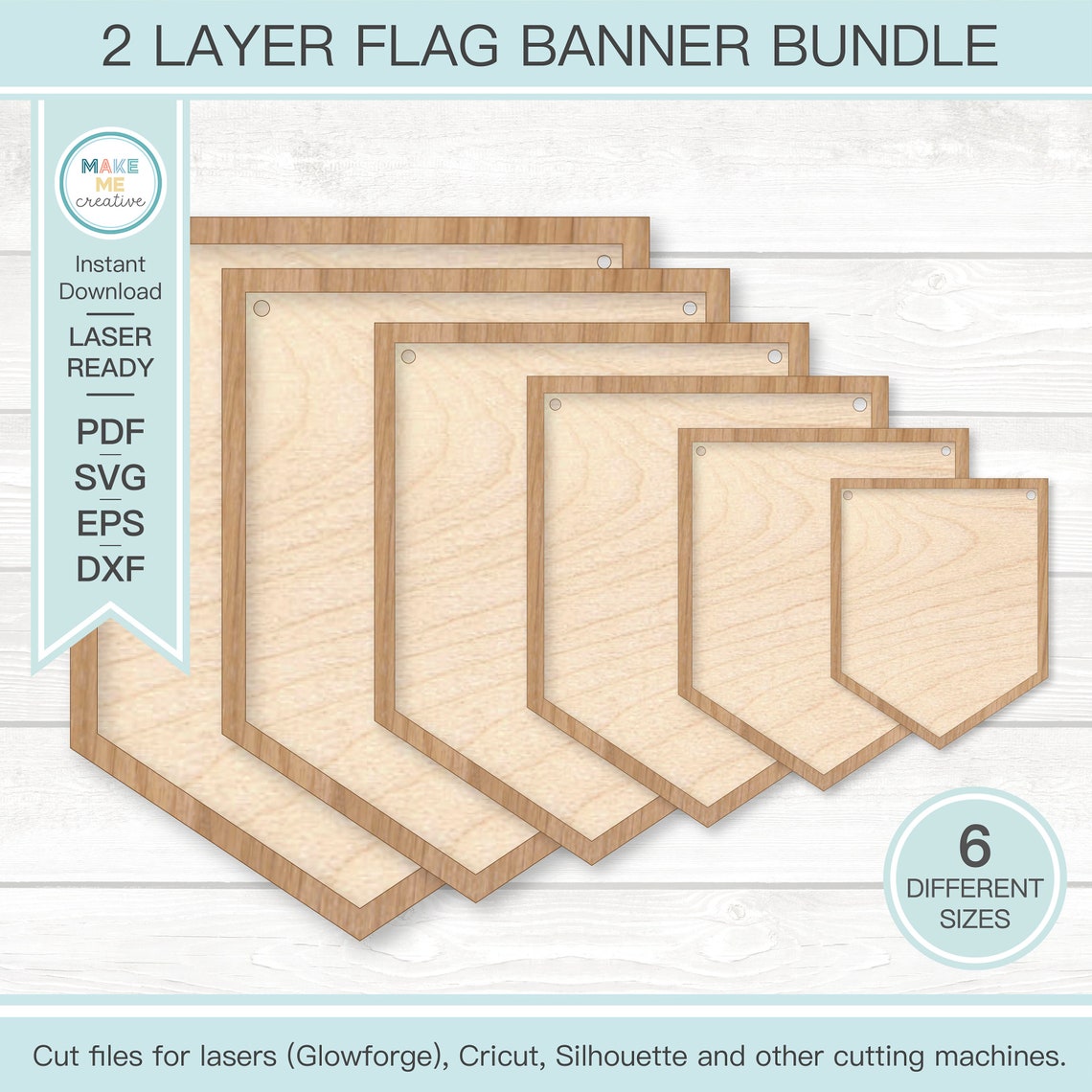 SVG Hanging Sign SVG Bundle Blank Banner Door Hanger SVG - Etsy