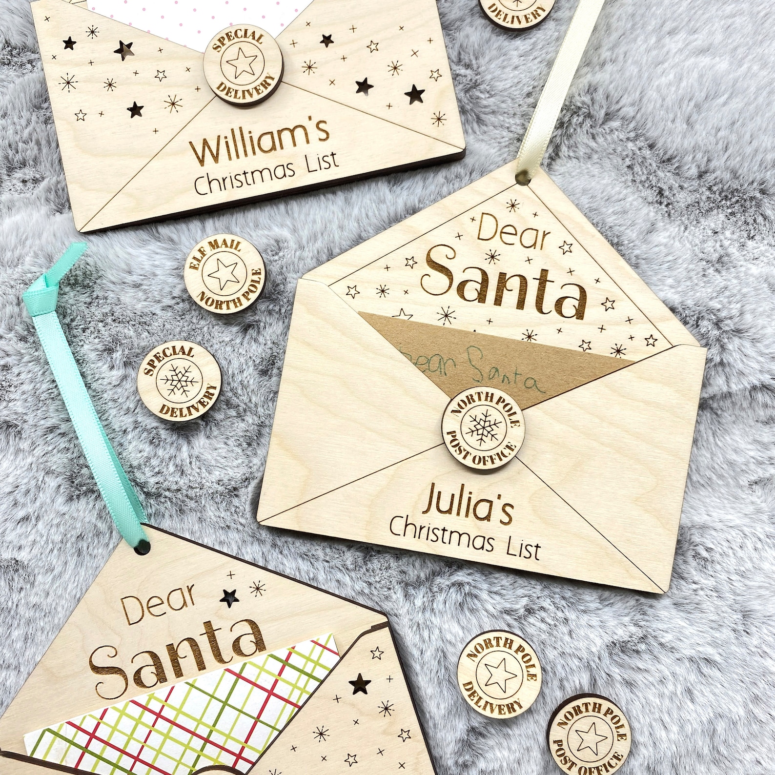 SVG Christmas Bundle, Santa Letter SVG, Christmas Glowforge Laser Files ...