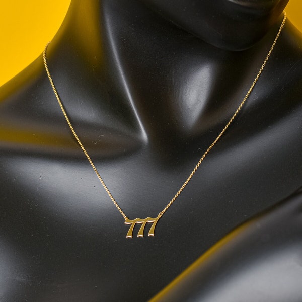 Angel Numbers Necklace - Etsy