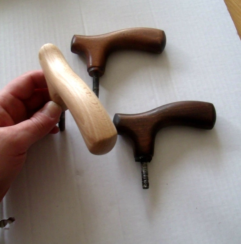 Wood Walking Stick Handles for Stick Making Carved Wood | Etsy