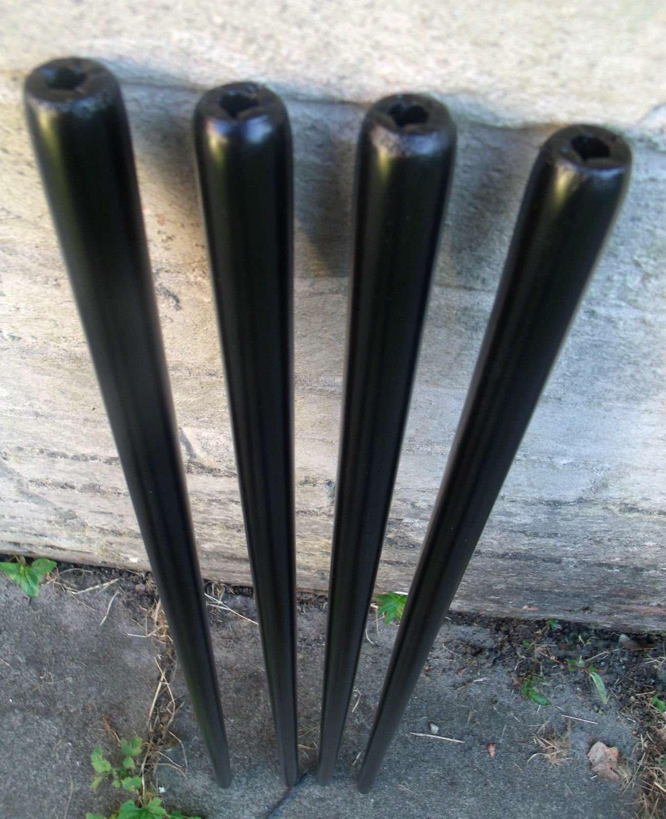 Walking Stick Shafts Black Wood Shanks for Canes Stick Making Walking ...