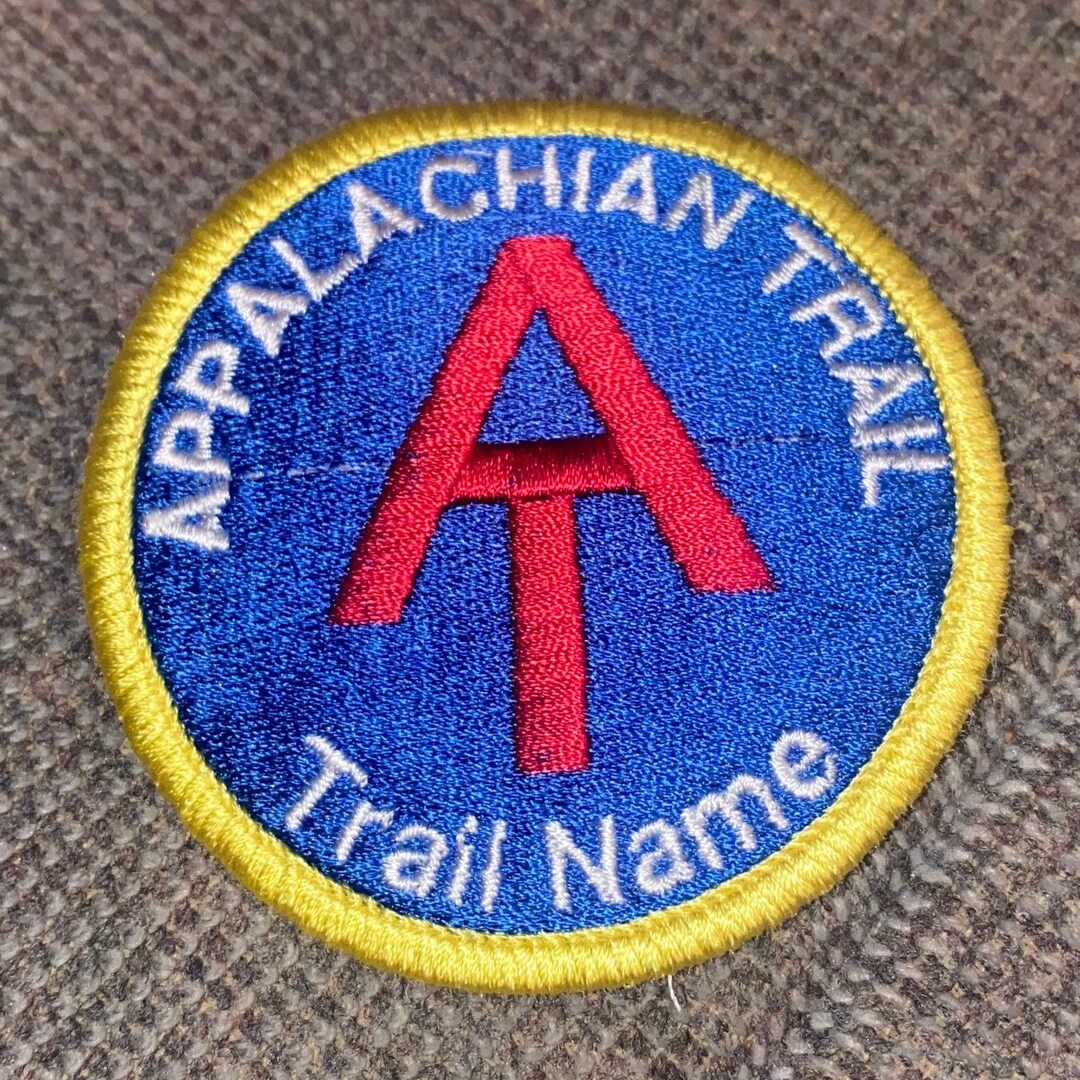 Trail Name Appalachian Trail Patch - Etsy