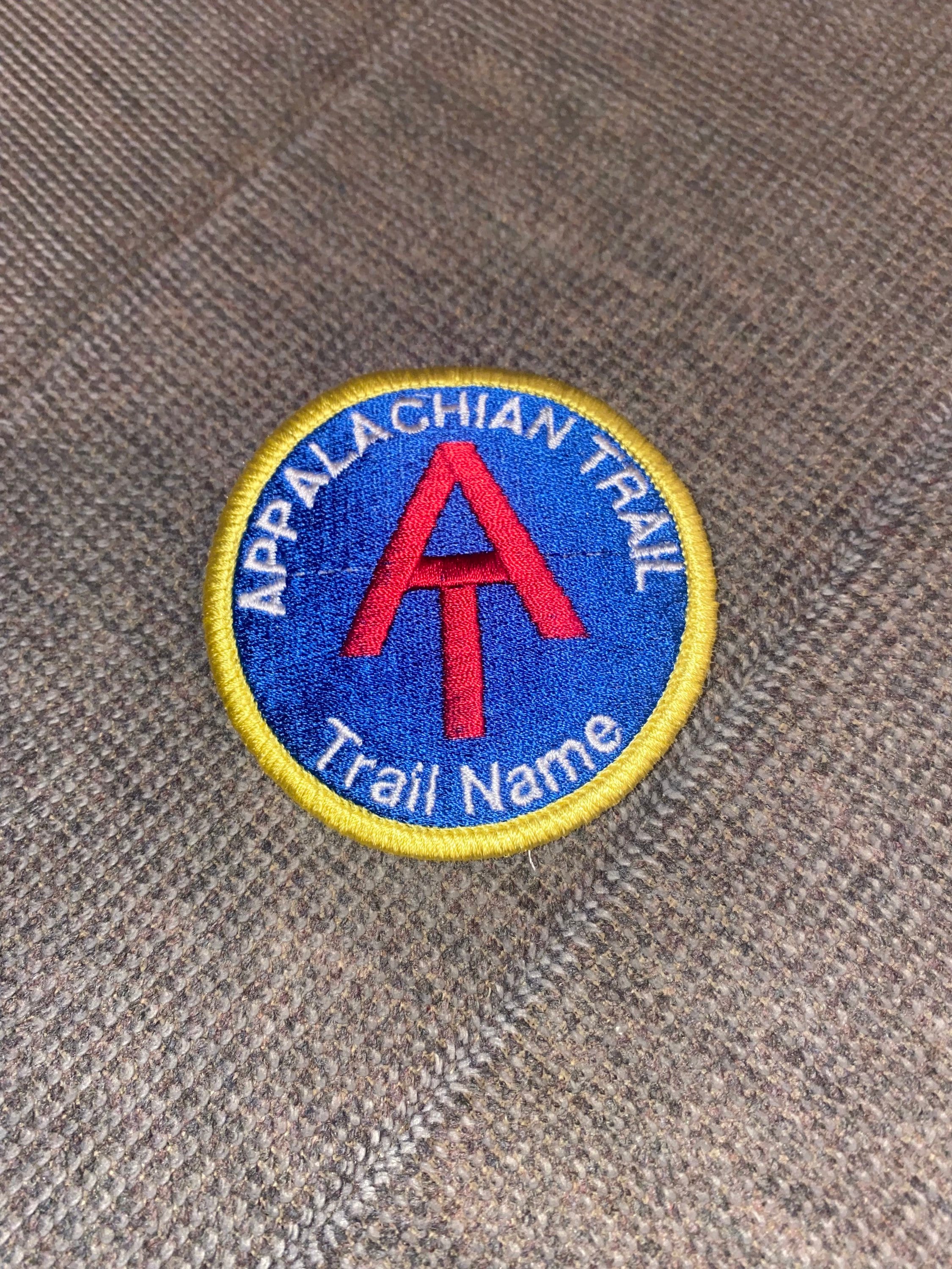 Trail Name Appalachian Trail Patch Etsy trail-name-appalachian-trail-patch-etsy