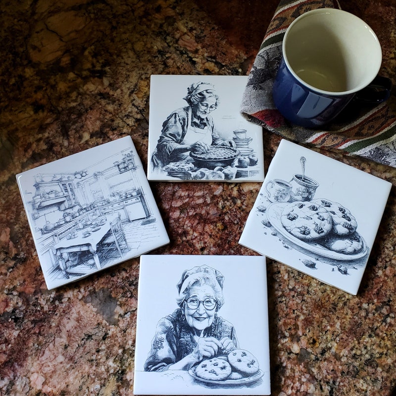 Ceramic Coasters - Etsy