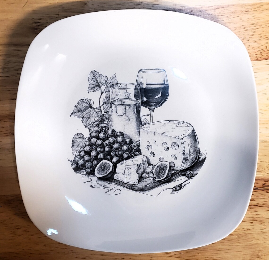 Laser Engraved Ceramic Plate: Personalized Decorative Gift - Etsy