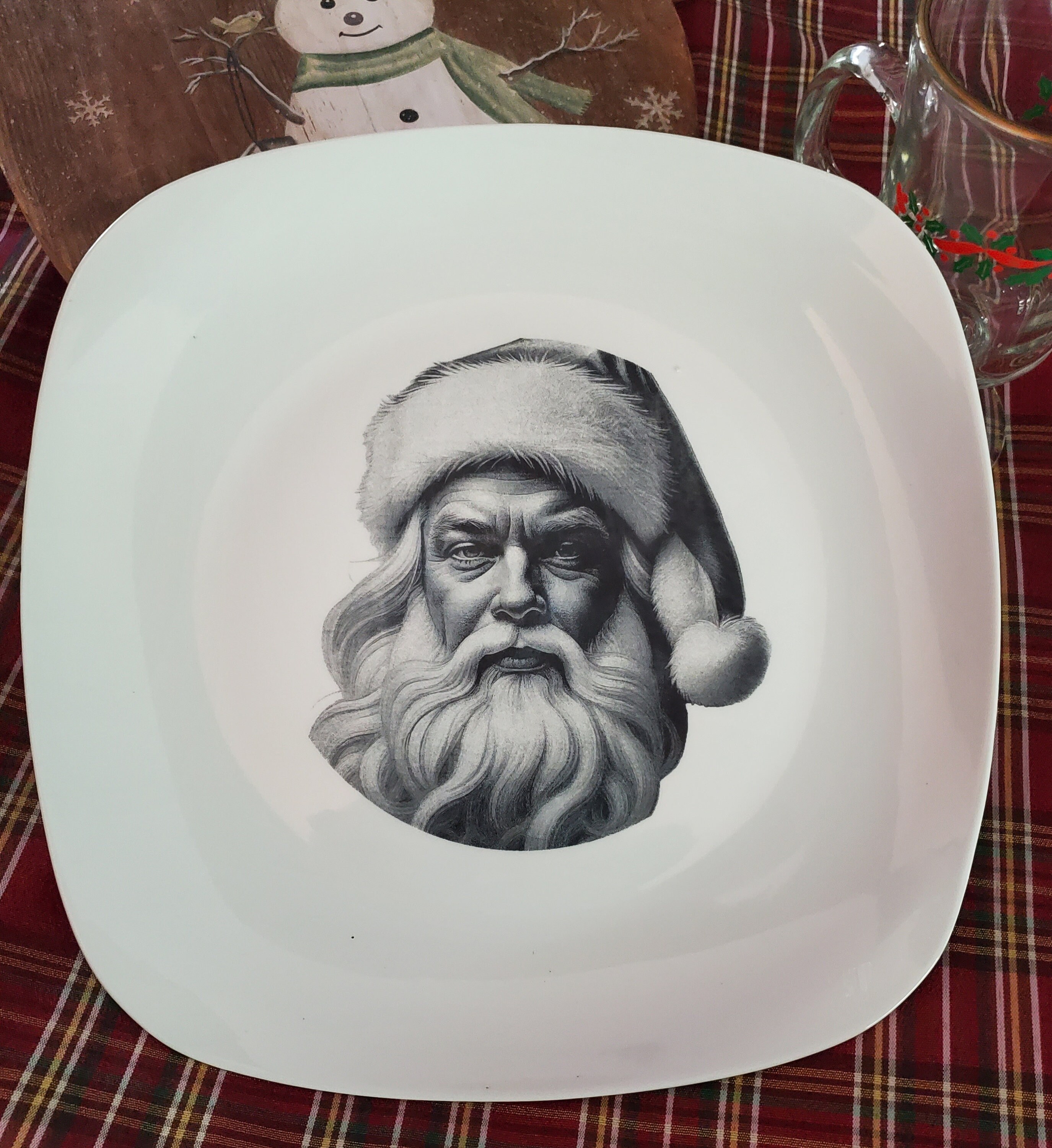Laser Engraved Ceramic Plate: Personalized Decorative Gift - Etsy