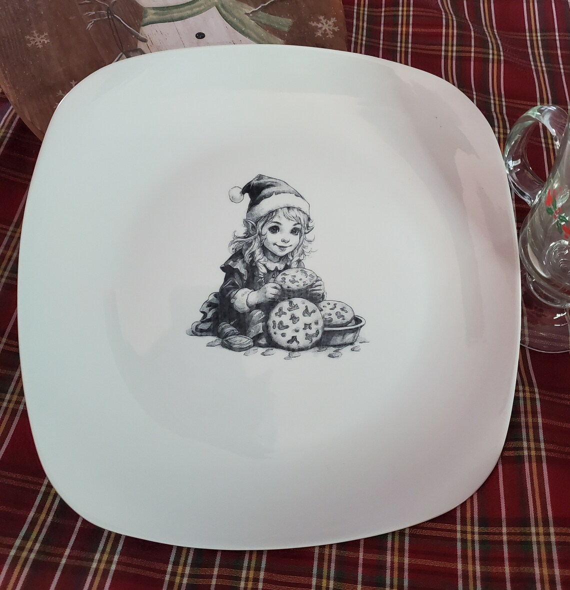 Laser Engraved Ceramic Plate: Personalized Decorative Gift - Etsy