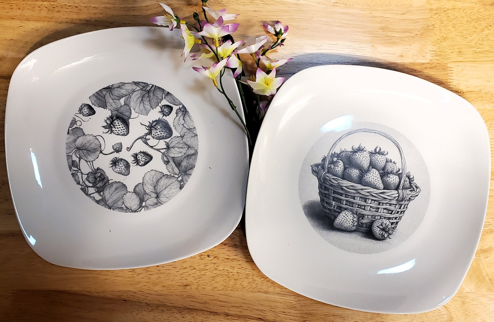 Laser Engraved Ceramic Plate: Personalized Decorative Gift - Etsy