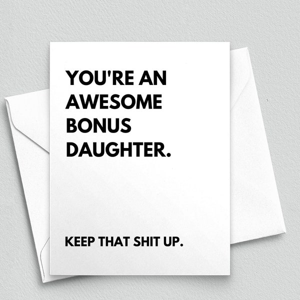 Bonus Daughter - Etsy