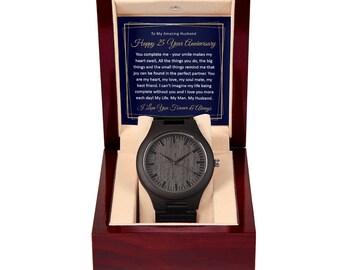 25th Anniversary Watch - Etsy