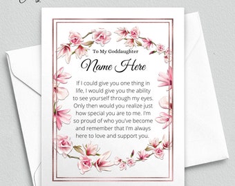 Personalized Bonus Daughter Birthday Card, Badass Stepdaughter Card ...
