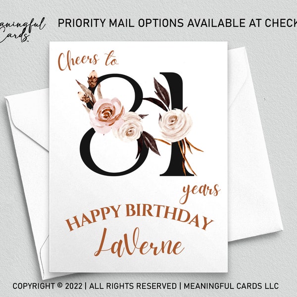 Happy 81st Birthday - Etsy