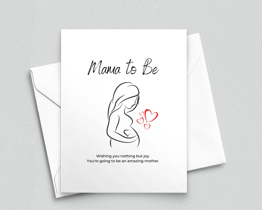 New Mom Gift, New Mama, Mama to Be, New Mom Congrats Gift Message, Gift ...
