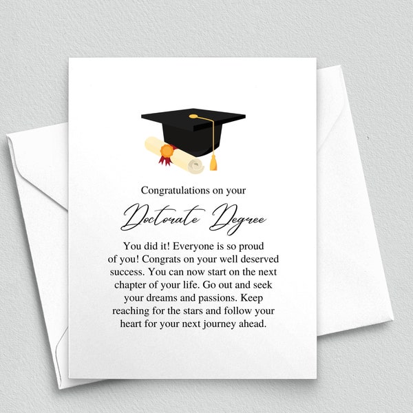 Edd Graduation Gift - Etsy