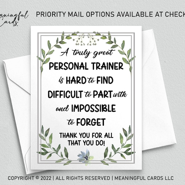 Personal Trainer - Etsy